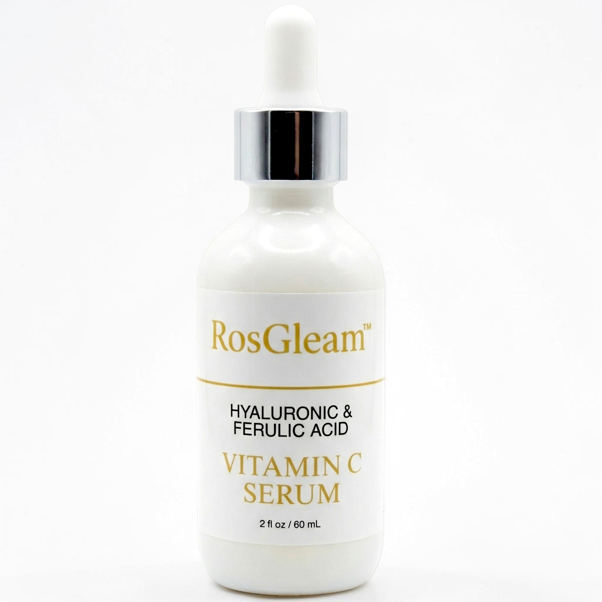 RosGleam™ – Vitamin C Facial Serum with Hyaluronic & Ferulic Acid (60 ...